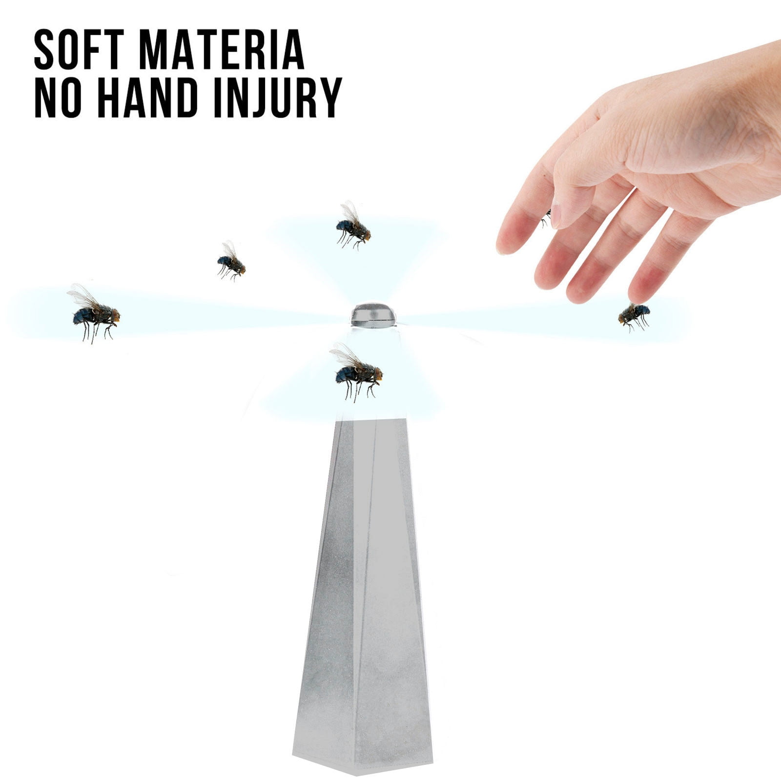 Beautynvta Fly Fans for Tables, Fly Repellent for Outdoor Indoor Meal ...
