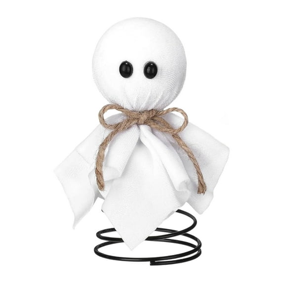 Beautynvta Halloween Ghost Miniature Tree Topper Spooky Halloween Tree ...