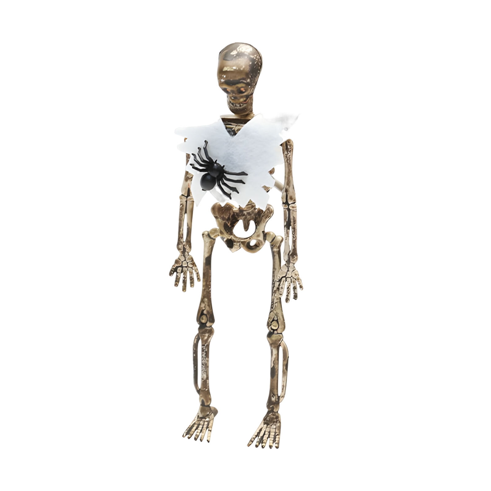 Beautynvta Halloween Mini Skeleton Ornaments, 5.9'' Plastic Mini ...