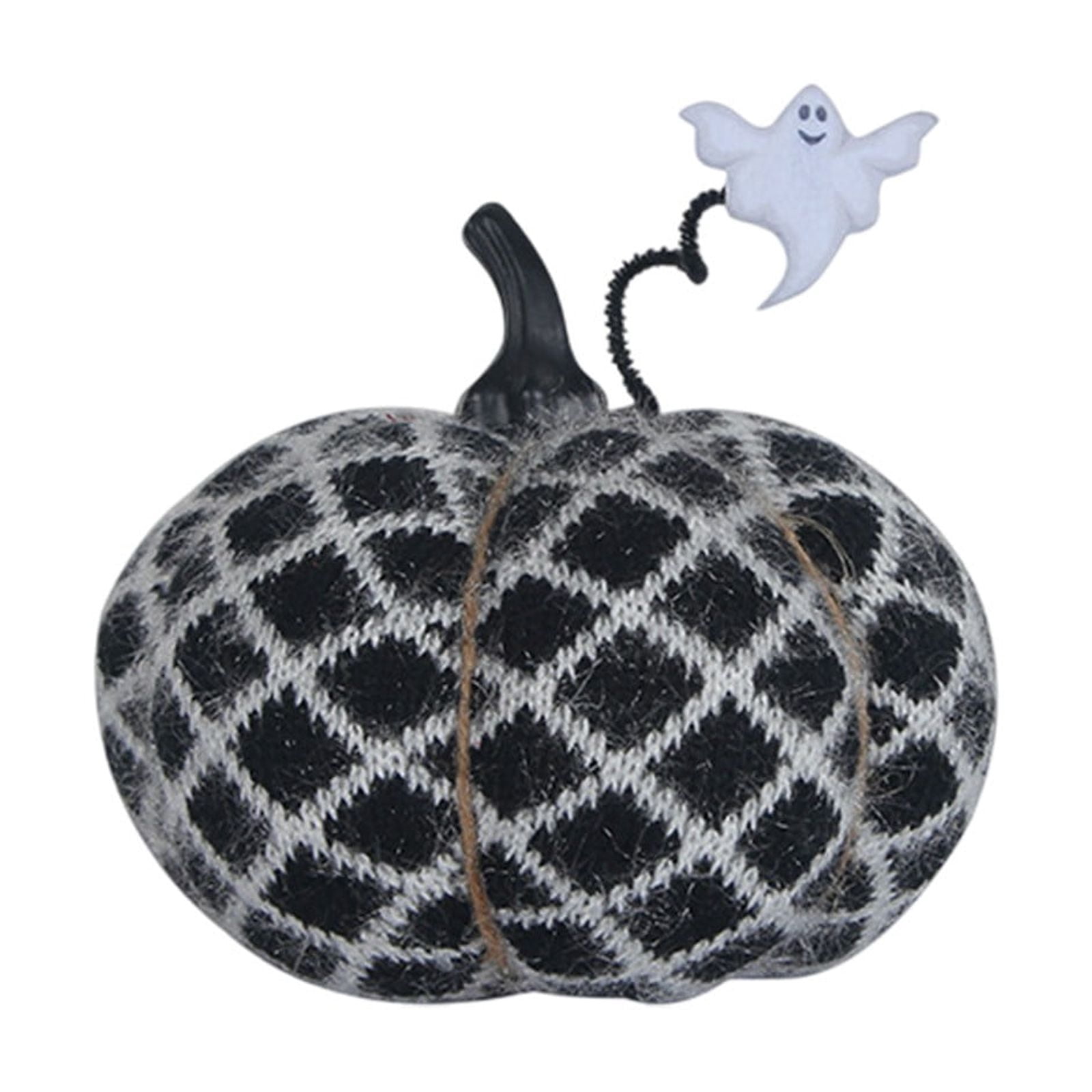 Beautynvta Halloween Pumpkin Ornaments, Manual Knitted Pumpkin ...