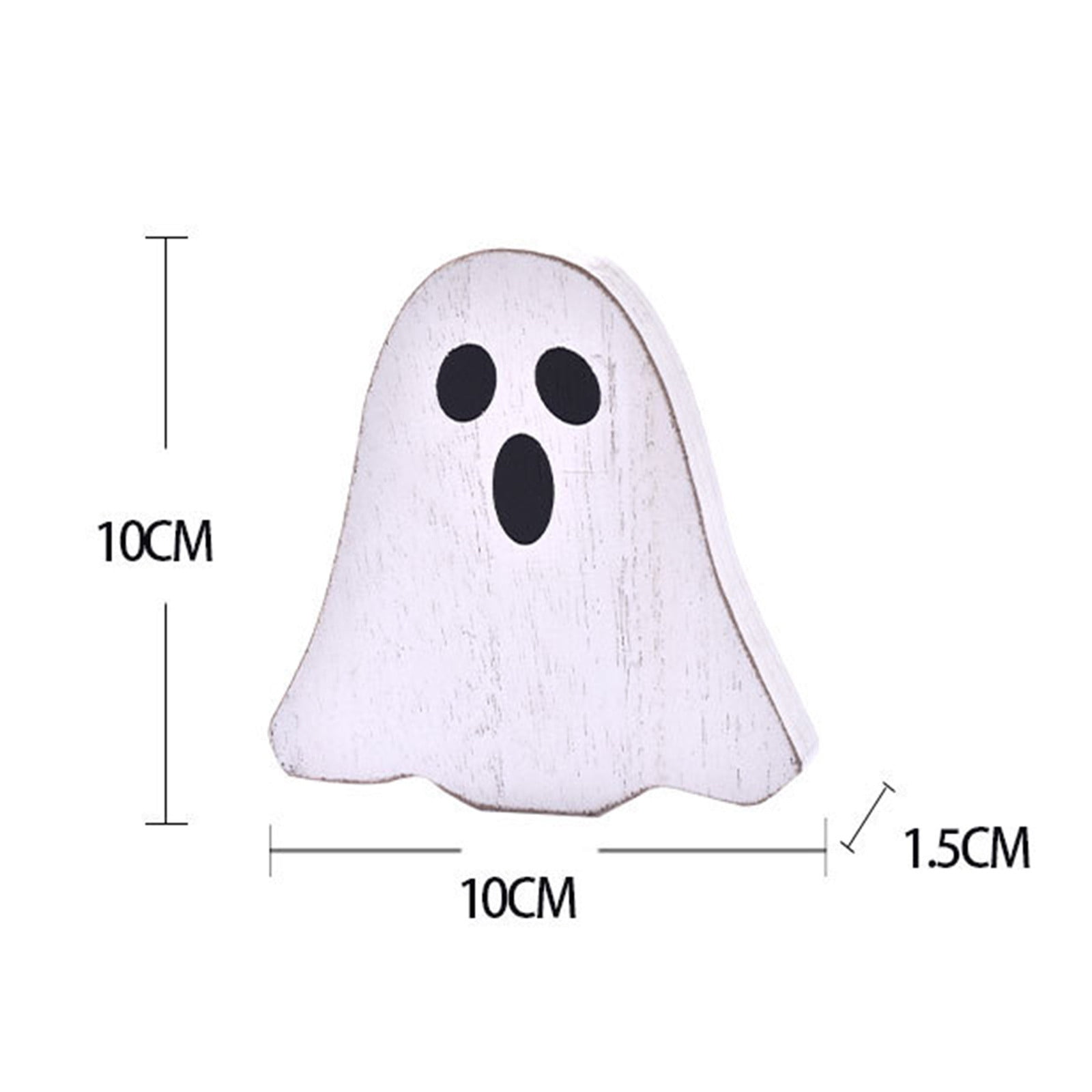 Beautynvta Halloween Wooden Decor, Cute Tiered Tray Decor, Halloween ...