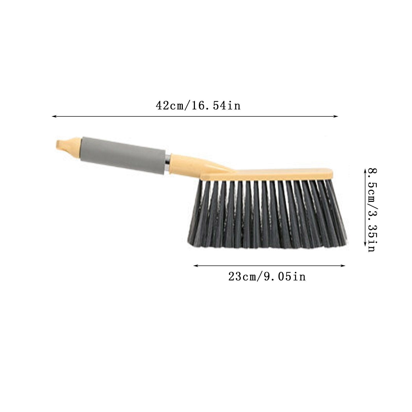 Beautynvta Long Hand Brush, Soft Bristle Bed Sheets Sweeping Cleaning ...