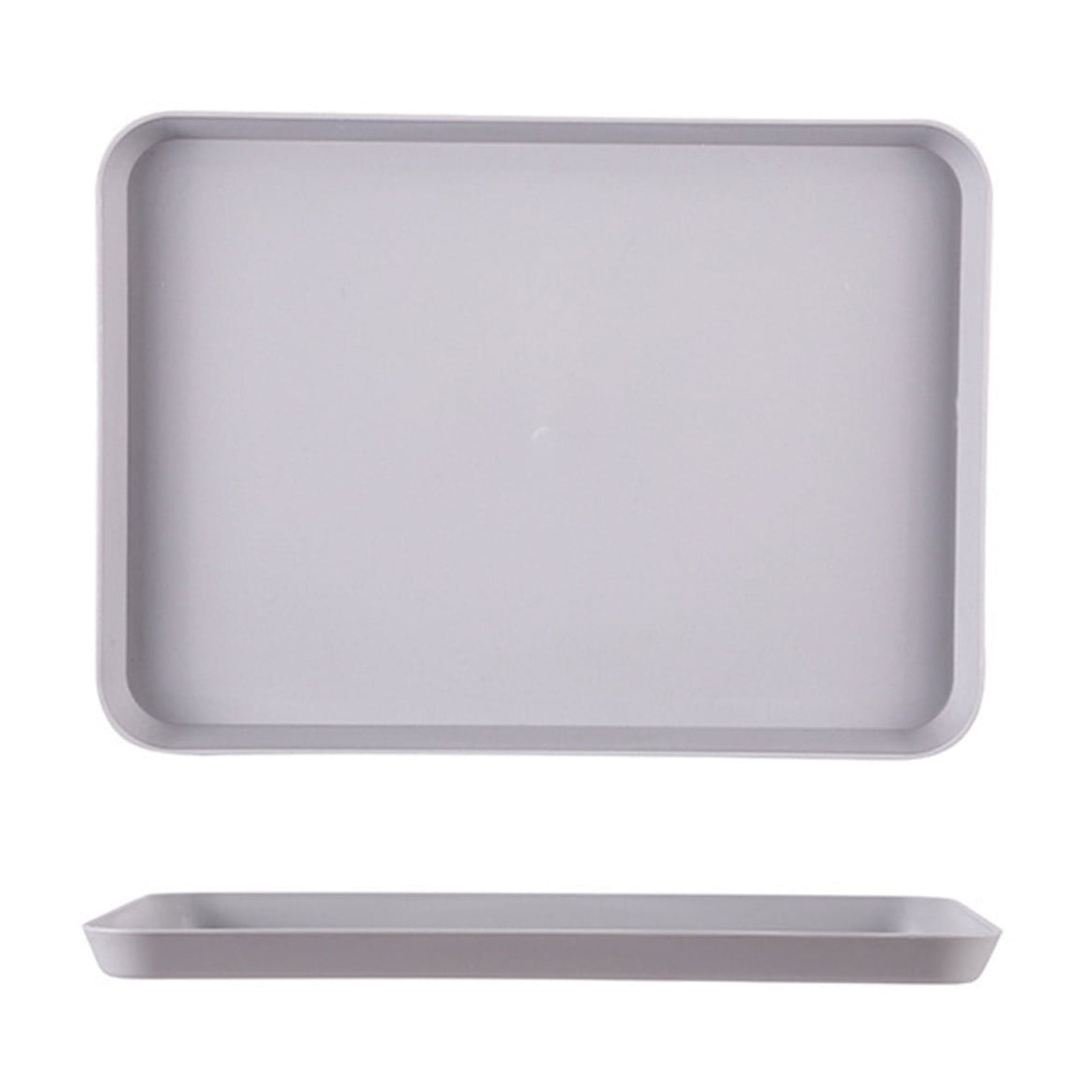 Beautynvta PVC Serving Tray for Party Supplies, 12.6x9.4 Inch Fruit ...