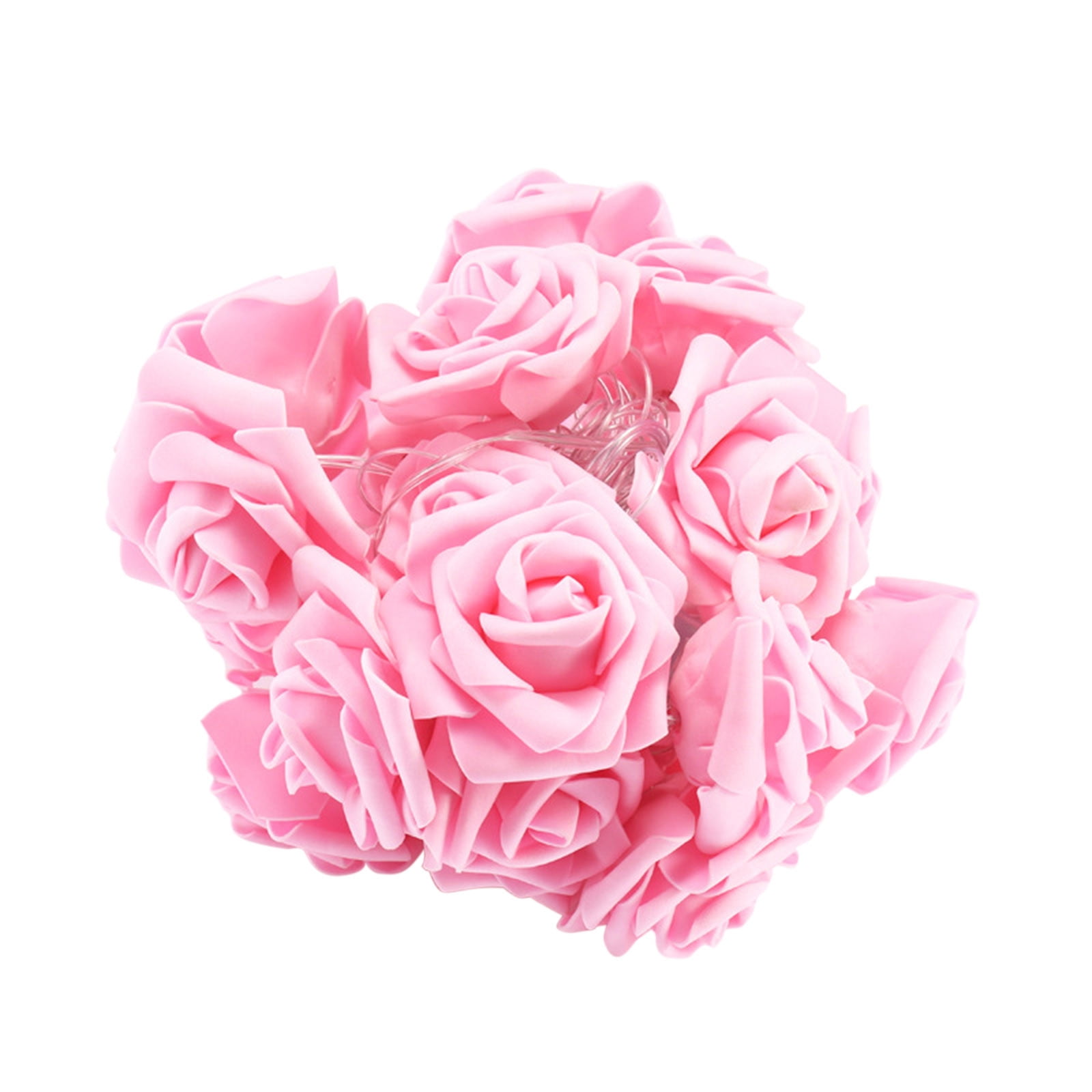 Beautynvta Rose Flower String Lights, 10 Rose Shape LED Flower Lamps ...