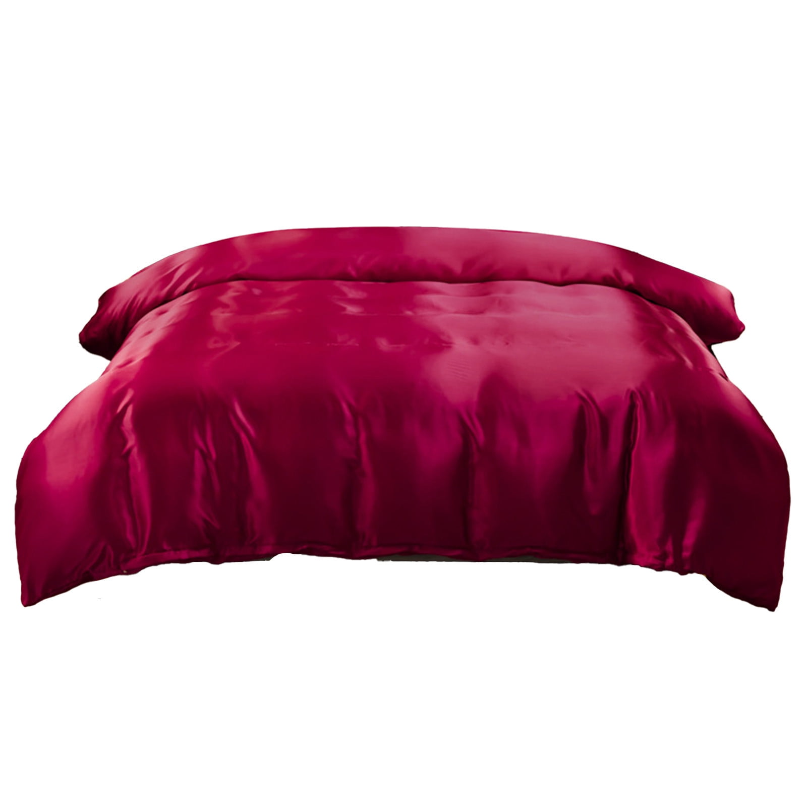 Beautynvta Silk Duvet Cover, Seamless, Breathable, Easy Care Zipper ...