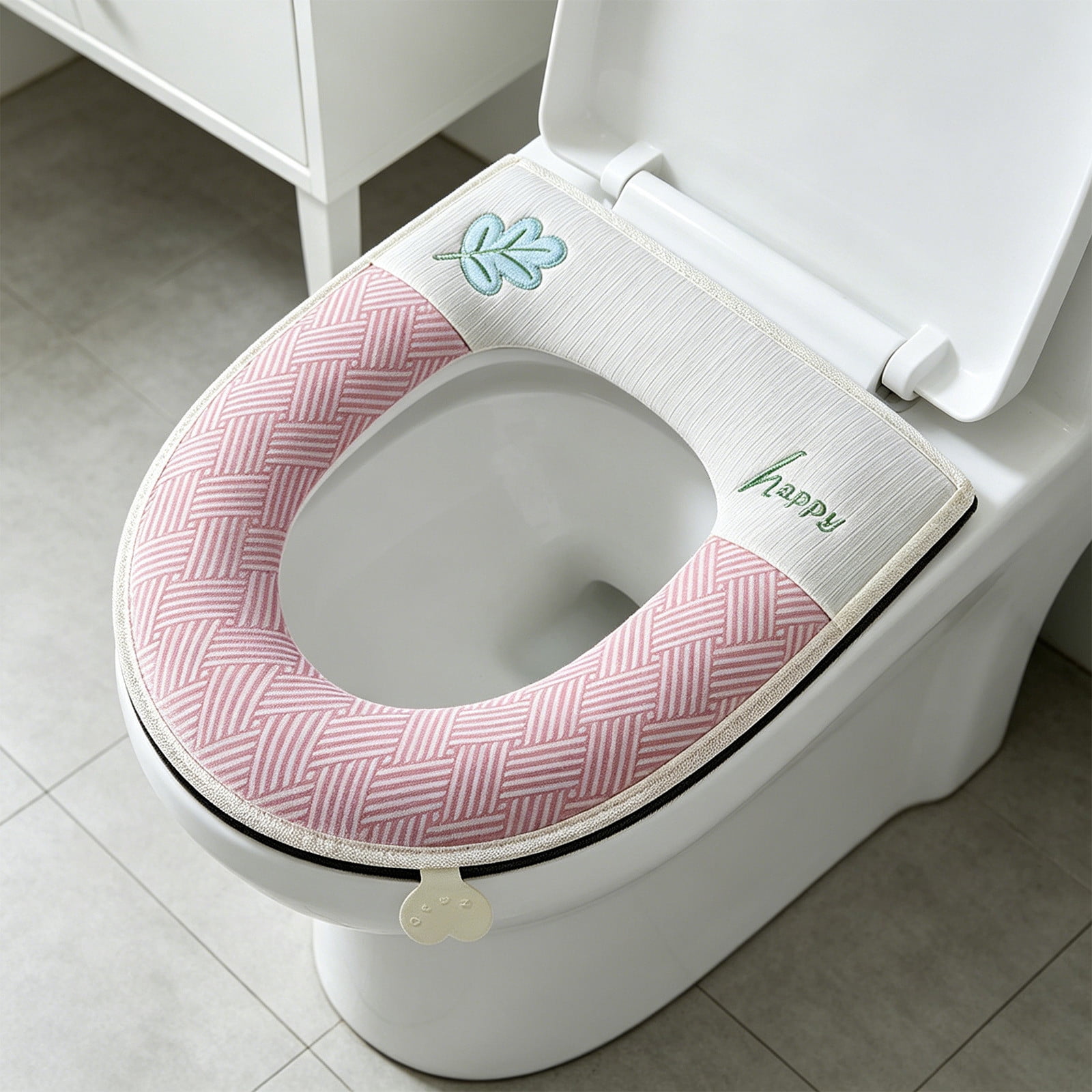 Beautynvta Toilet Seat Cushion, Cooling Seat Pad, Thickened Washable ...