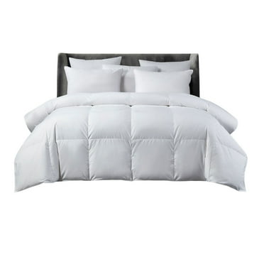 Highland Feather 600 Loft European White Down Duvet 500TC Pure Cotton ...
