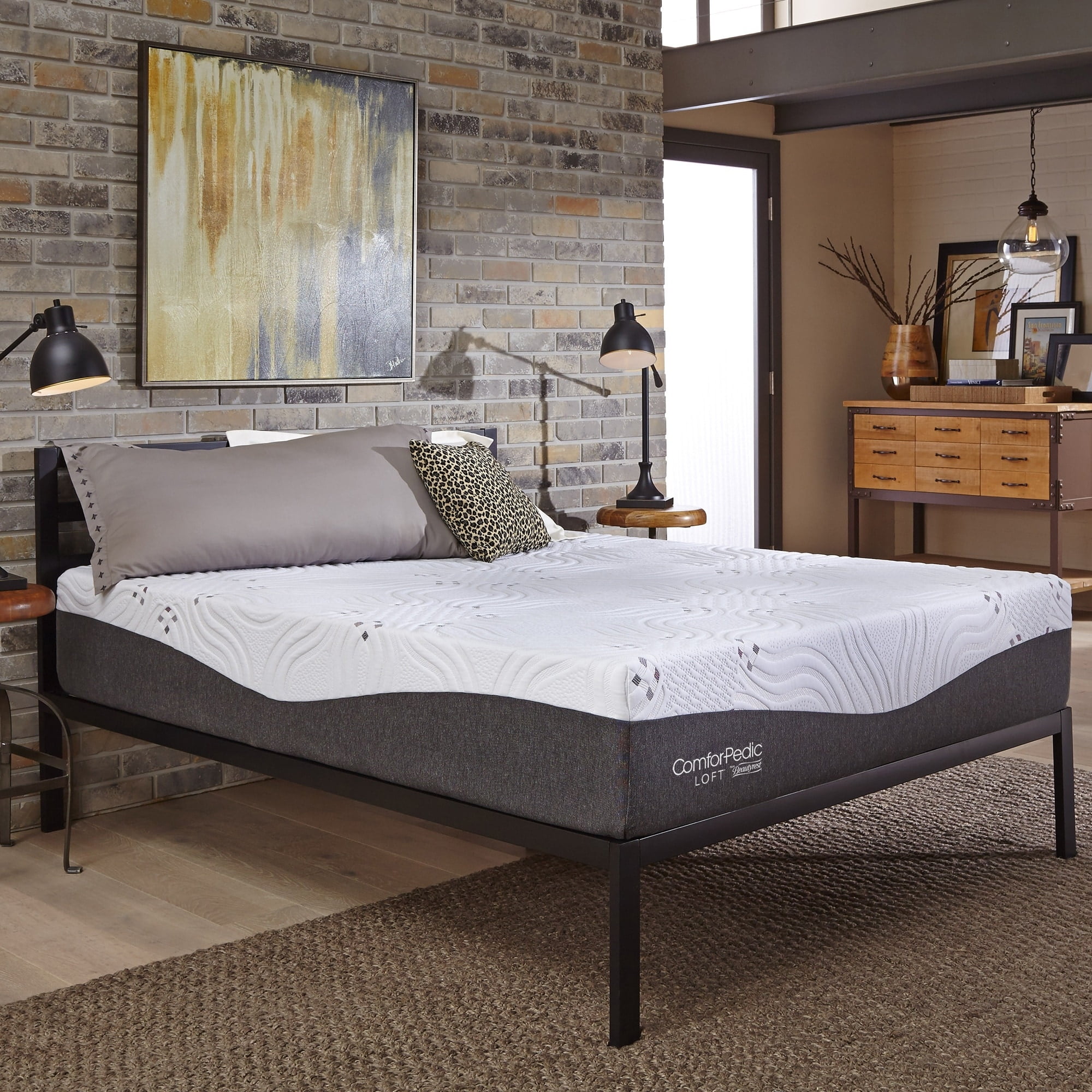 Beautyrest Comforpedic Loft Choose Your Comfort 12-inch Gel Memory Foam ...