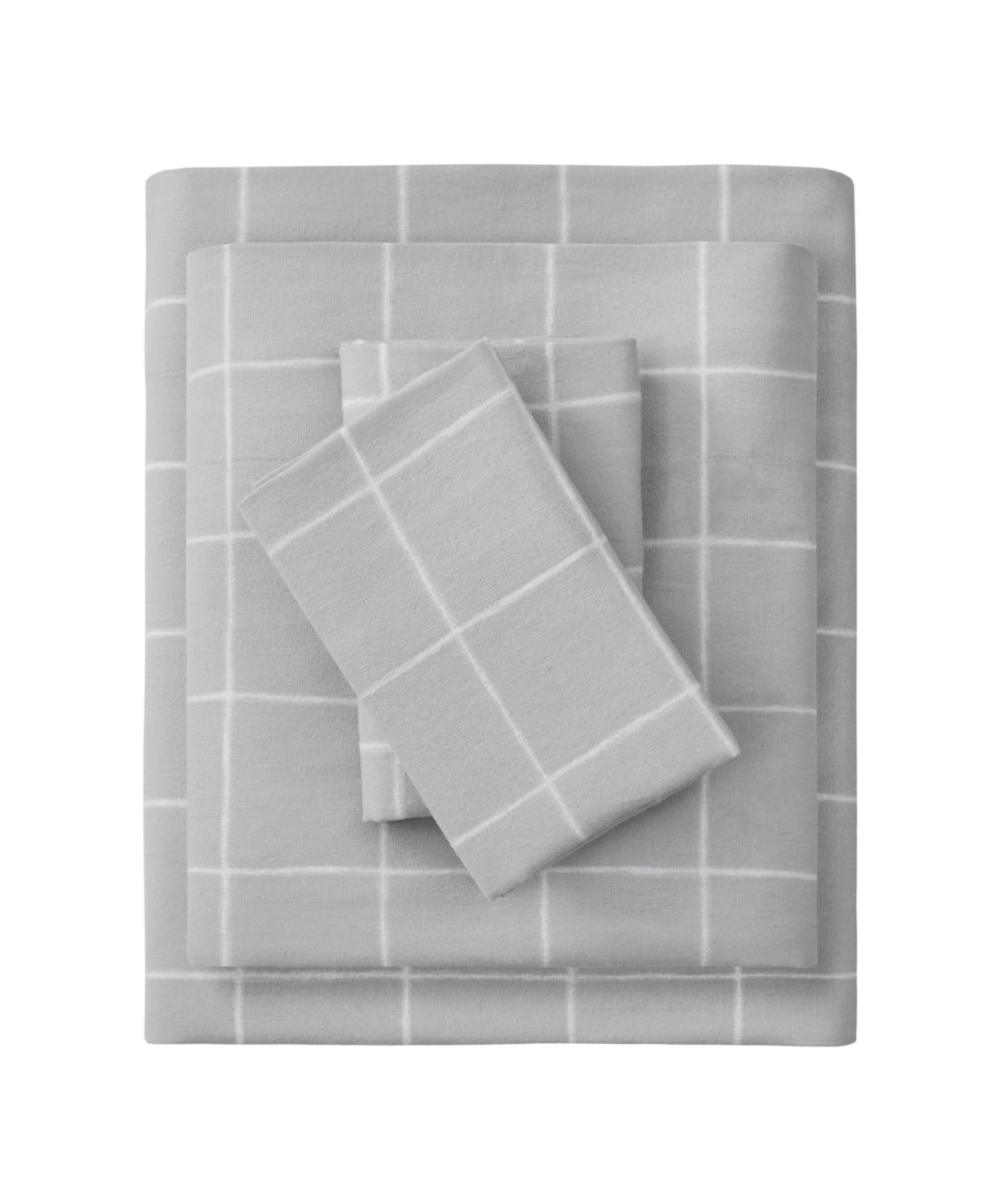 Beautyrest King Size Sheet Set, 100% Cotton Flannel Oversized Bed ...