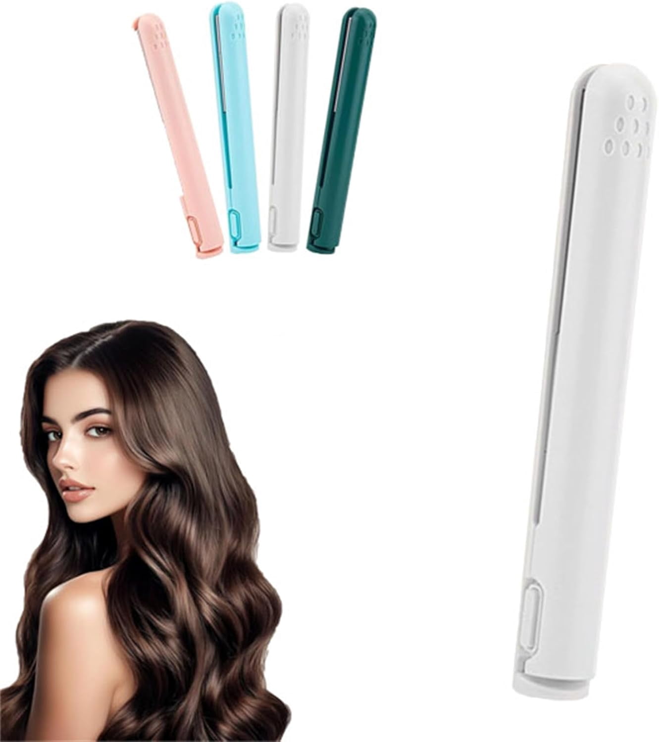 Beautyskin USA Mini Curling Iron, Dualglam Mini Dual-Purpose Curling ...