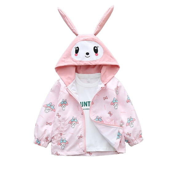 Beautyzll Baby Toddler Girls Hoodies Coat Jacket for 1-7Y Kids Long ...