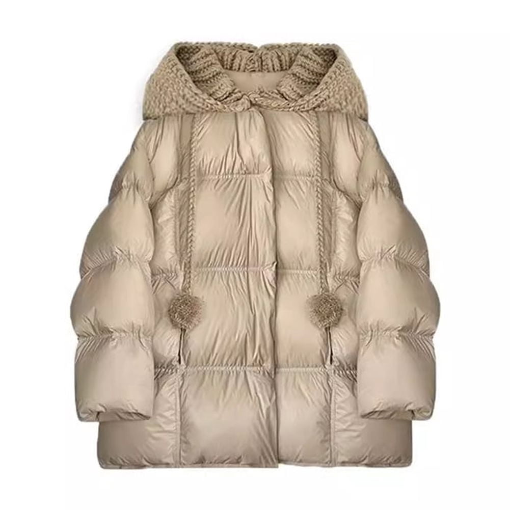 Beautyzll Kids Toddler Girls Hooded Puffer Jackets Winter Long Sleeve ...