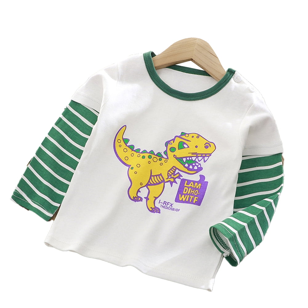 Beautyzll Toddler Baby Boys Girls Long Sleeve Shirt Sweatsgirt 1-7T ...