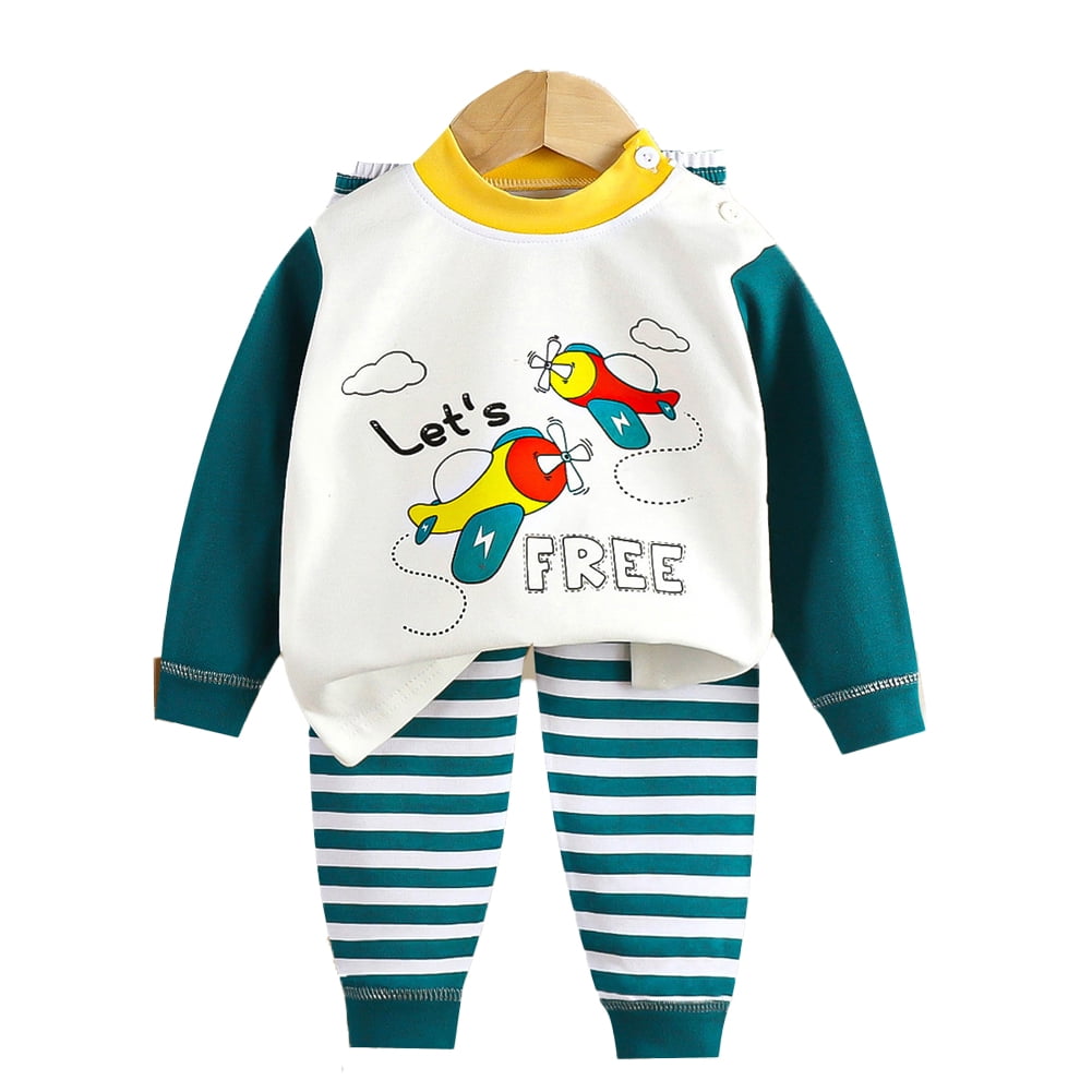 Beautyzll Toddler Baby Boys Girls Thermal Underwear Set 6M-7T Kids ...