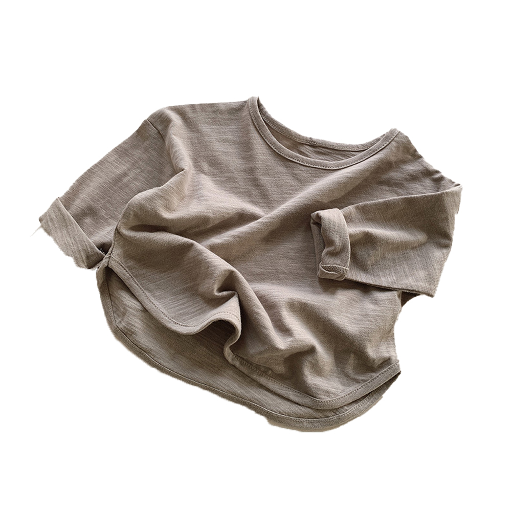 Beautyzll Toddler Baby Girls Long Sleeve Shirts Kids Boys Soft Basic ...