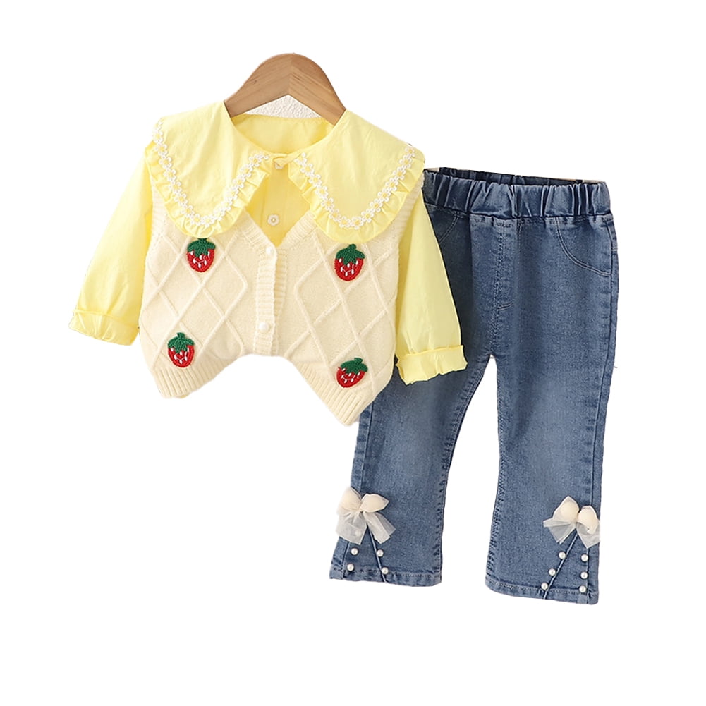 Beautyzll Toddler Baby Girls Suit for 6M-5T,Infant Gentleman Wedding ...