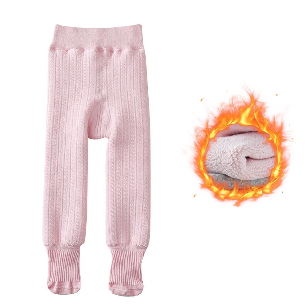 Beautyzll Toddler Baby Girls Thermal Tights Pants 0-10T Kids Newborn ...