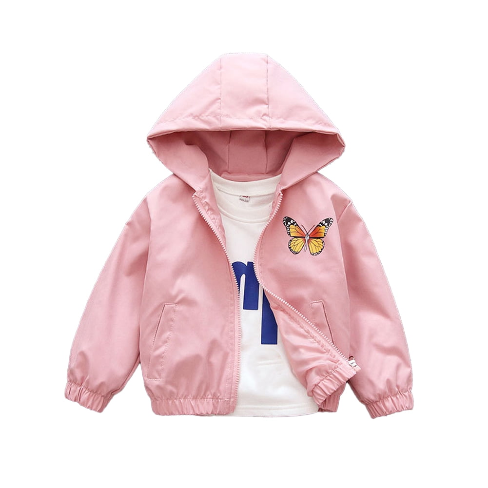 Beautyzll Toddler Baby Girls Zipper Jacket Outwear Kids Spring Autumn ...