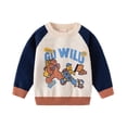 Beautyzll Toddler Boys Knit Sweater for 3-8T Kids Long Sleeve Cartoon ...