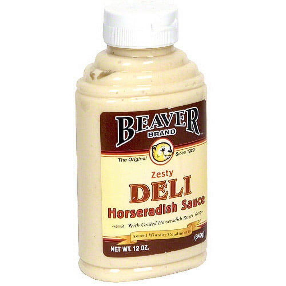 Beaver Brand Zesty Deli Horseradish Sauce, 12 oz (Pack of 6) - Walmart.com