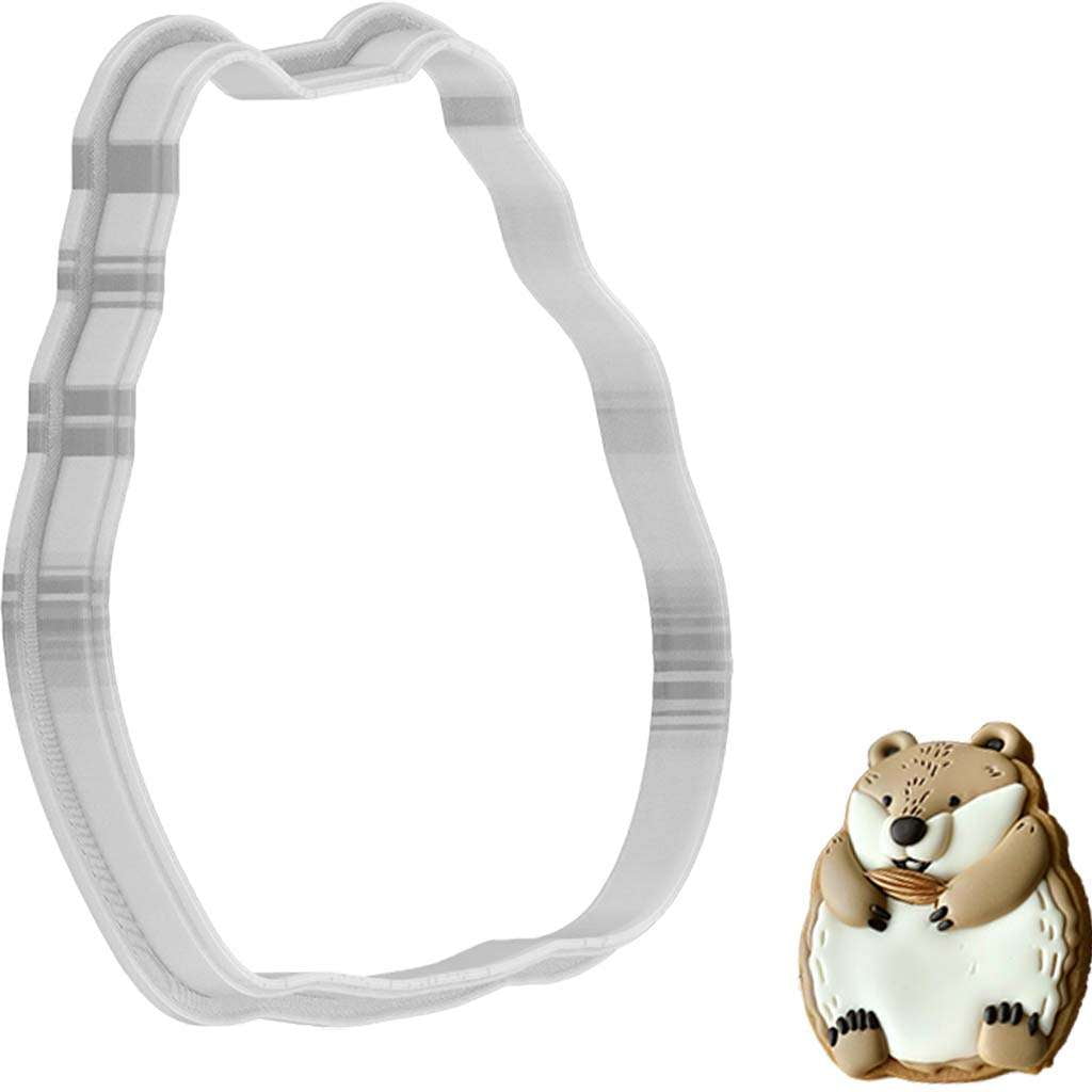Beaver Cookie Cutter 4 Inch Made in USA by WONDERTORY - Walmart.com