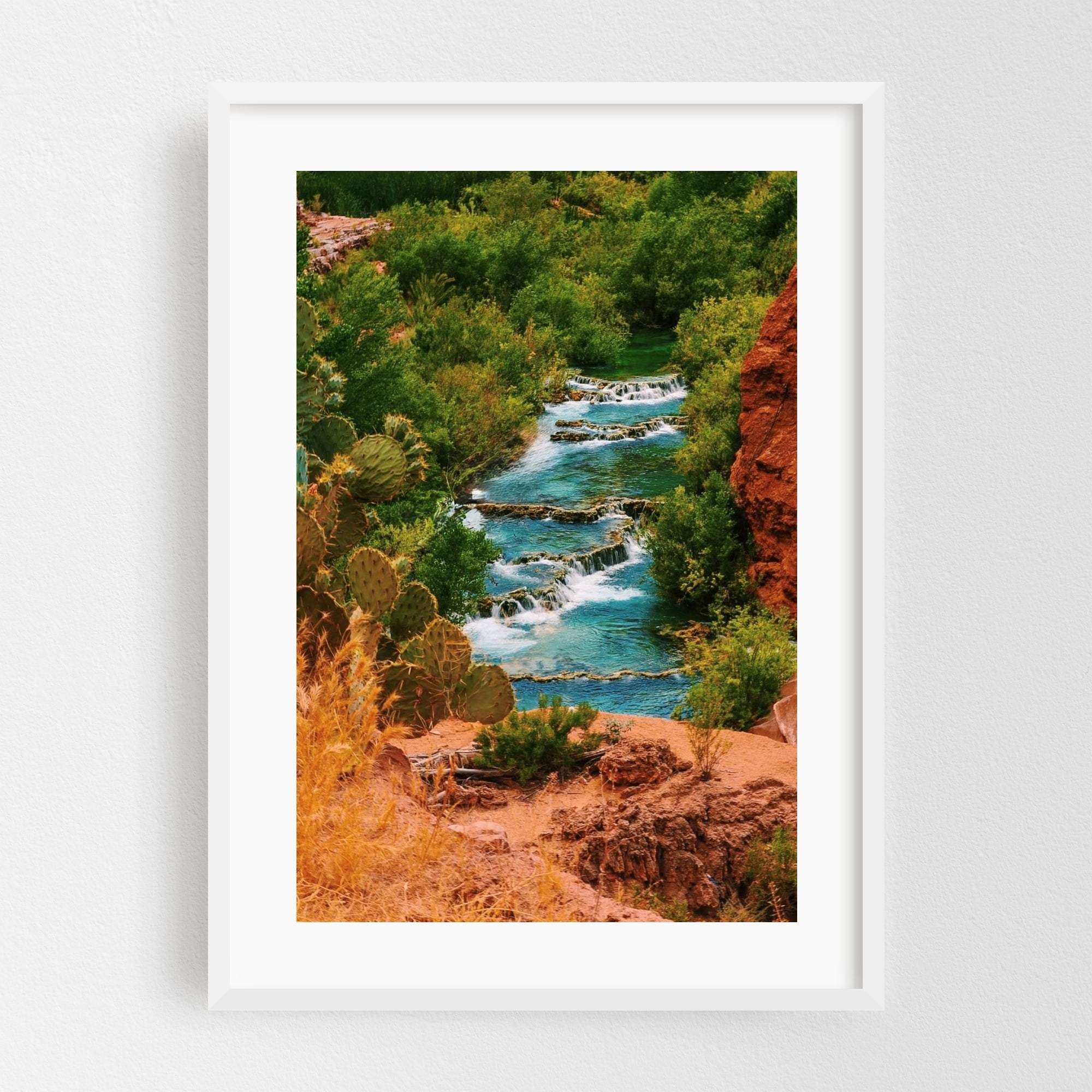 Beaver Falls - Arizona Photography Waterfall Nature Cactus Desert ...