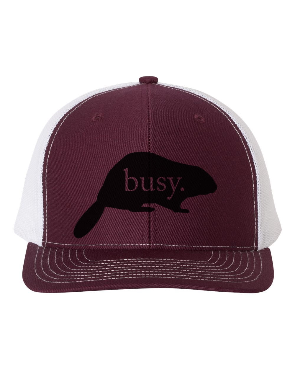 Beaver Hat, Busy Beaver, Trucker Hat, Beaver Apparel, Adjustable, 10 ...