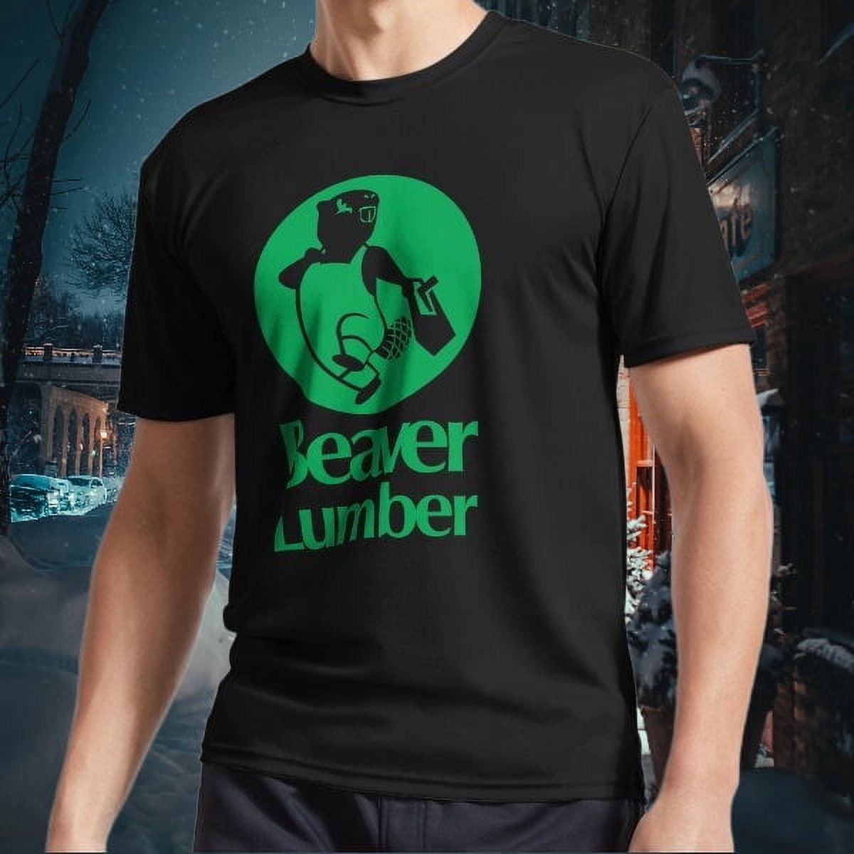 Beaver Lumber Logo Unisex T-Shirt Funny Size S to 5XL - Walmart.com