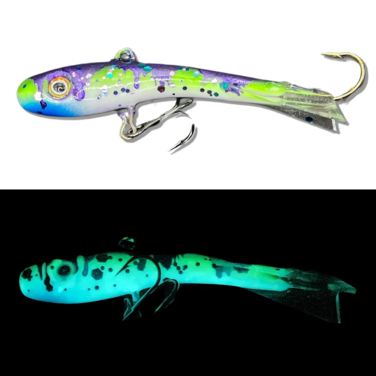 Beaver Minnow, Northern Lights, 1, Glow - Walmart.com