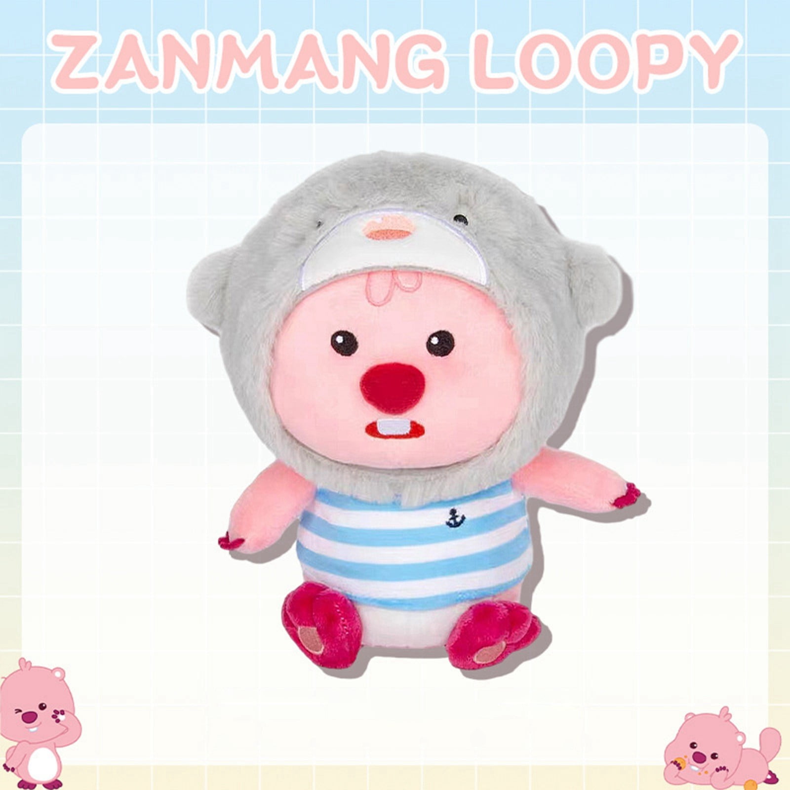 Beaver Plush - Lifelike 7.87 Inch Beaver Stuffed Animals Toy, Realistic ...