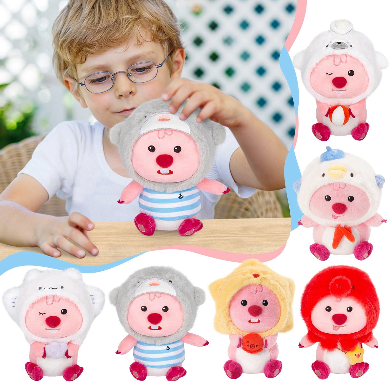 Beaver Plush - Lifelike 7.87 Inch Beaver Stuffed Animals Toy, Realistic ...