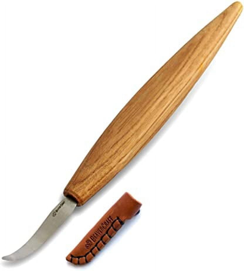 BeaverCraft Hook Knife Wood Carving SK4s Long Knives Spoon Carving ...