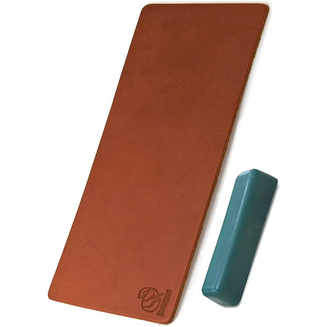 BeaverCraft Leather Strop Honing Sharpening Knives Chisel Tools 3 x 8 ...