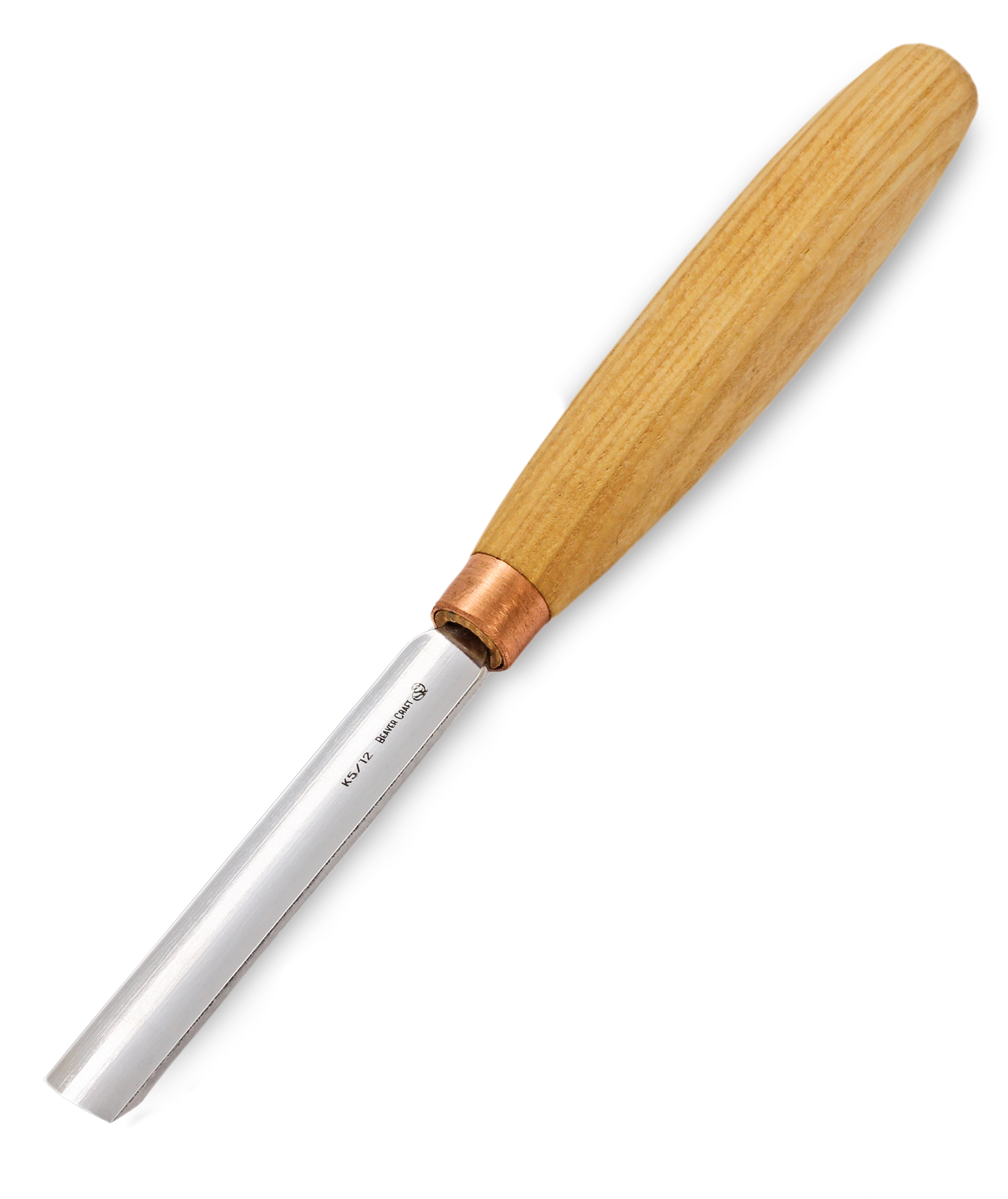 BeaverCraft Wood Carving Gouge K5/12 Woodworking Hand Chisel Compact ...