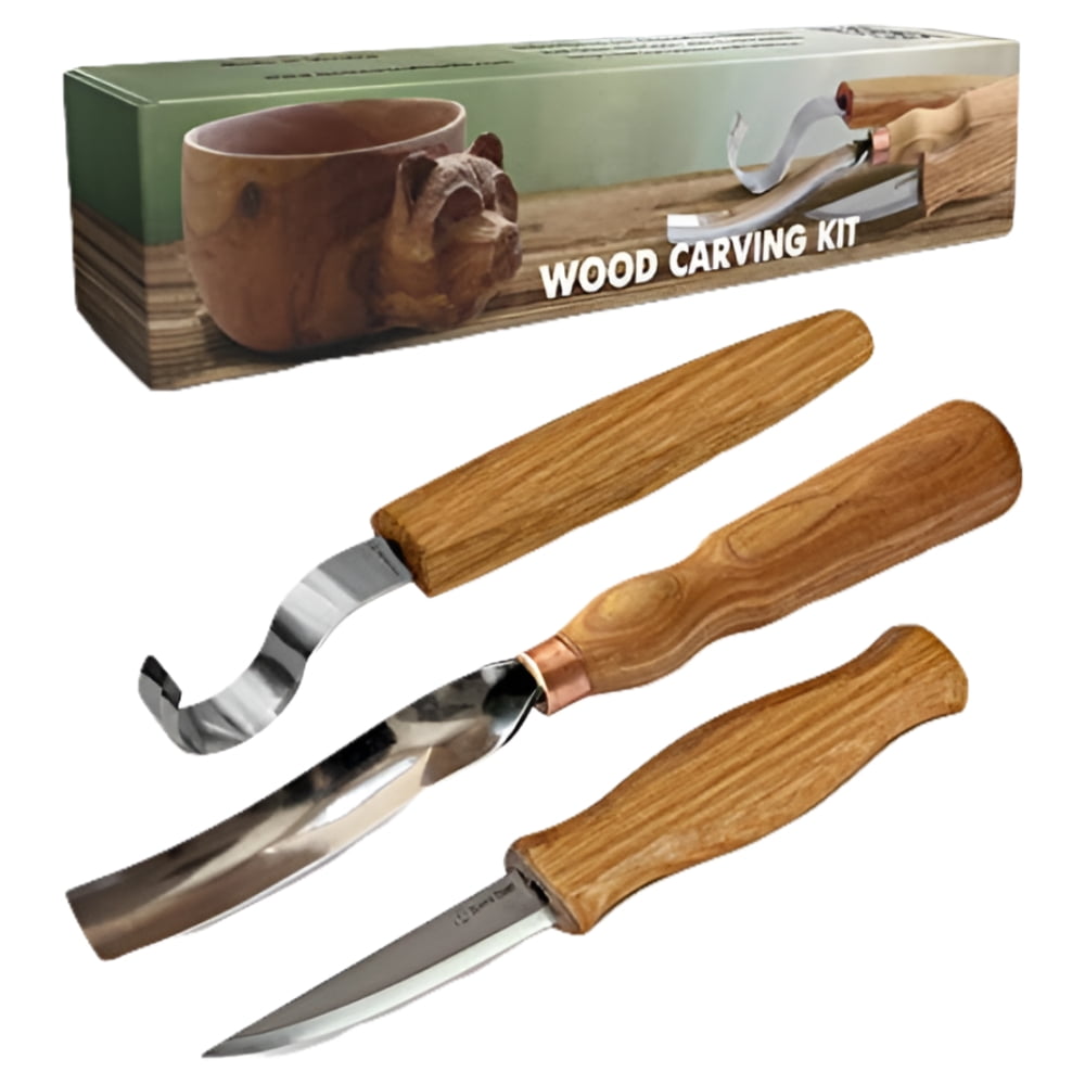 BeaverCraft Wood Carving Knives Kit Spoon Carving Tools S14 Spoon Hook ...