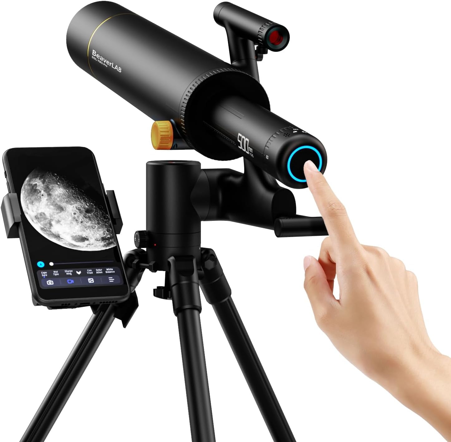 Beaverlab Tw1 Pro Smart Digital Astronomy Telescope 500mm Long Focal