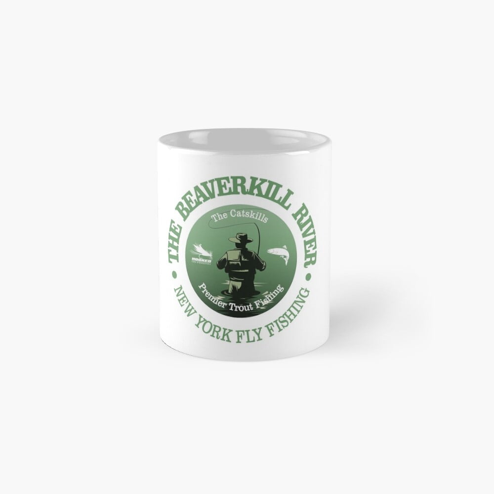 Beaverkill River Fly Fishing (FSH) Classic Mug - Walmart.com
