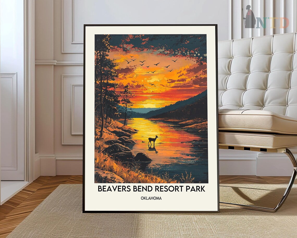 Beavers Bend State Park, Beavers Bendbeavers Bend Poster, Beavers Bend ...