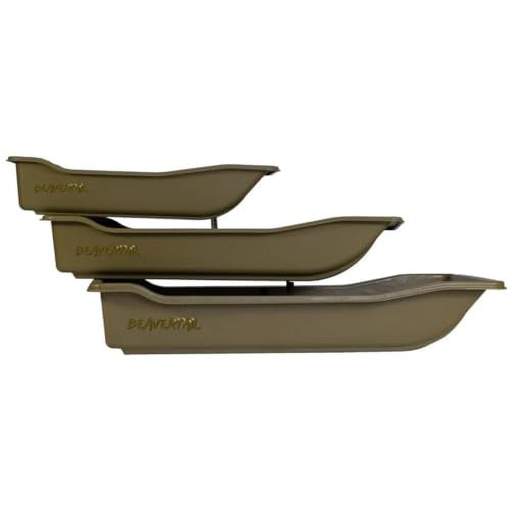 Beavertail 401070 Medium Bird / Duck Hunting Marsh Brown Sports Sled ...