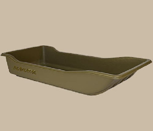 Beavertail Boats & Decoys Large Marsh Brown Sport Sled - Walmart.com