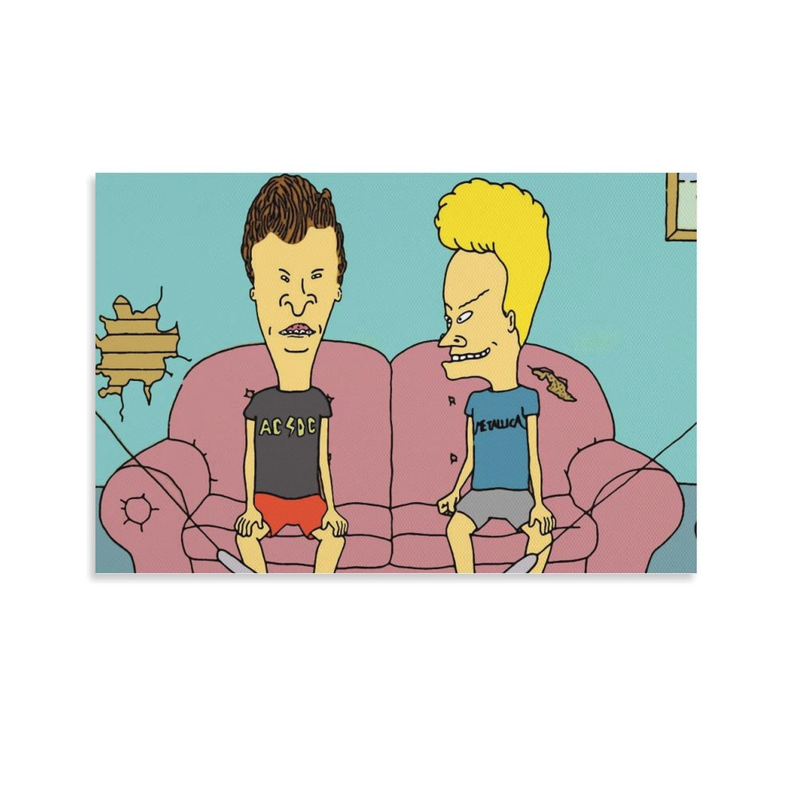 Beavis And Butthead Cartoon Movie Series Poster Picture Print Wall Art ...