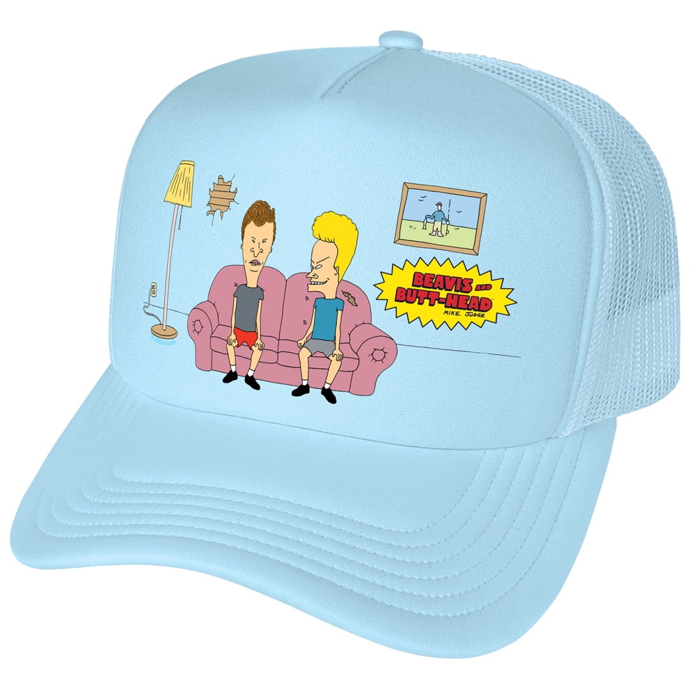 Beavis And Butthead Couch Foam Snapback Trucker Hat - Unisex for Men and Women - Walmart.com