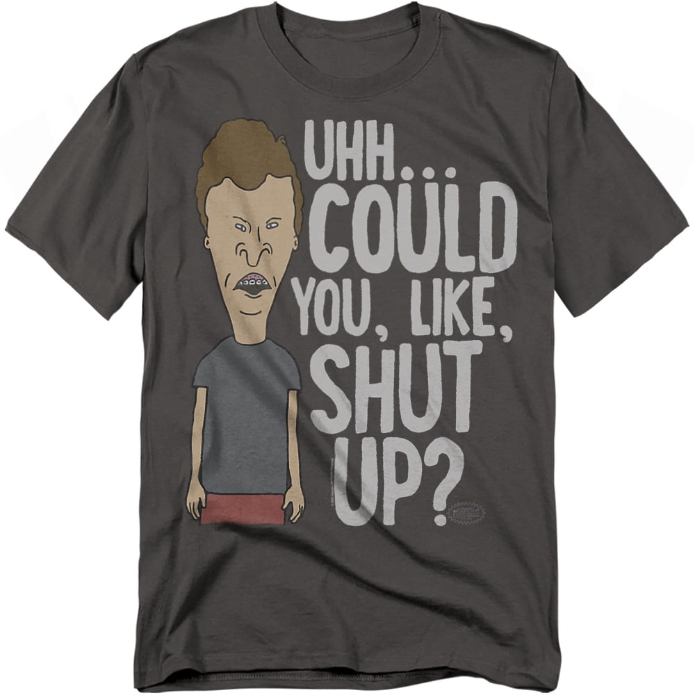 Beavis And Butthead T-Shirt Mtv Could You Like Shut Up? Unisex Graphic ...