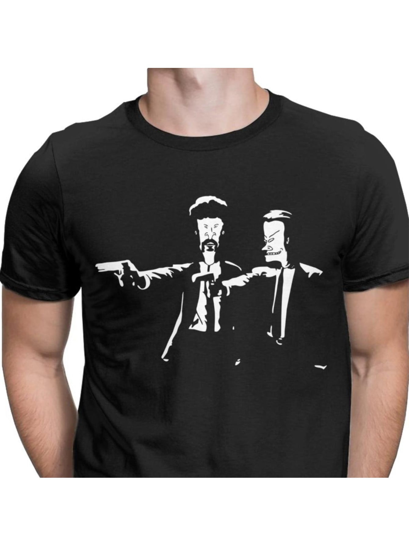 Beavis & Butthead Pulp Fiction T Shirts Men's Humorous T Shirts Beavis and Butthead New Design ...