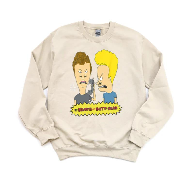 Beavis and Butt-Head Prank Call Vintage Retro 90s Cartoon Funny TV Show ...
