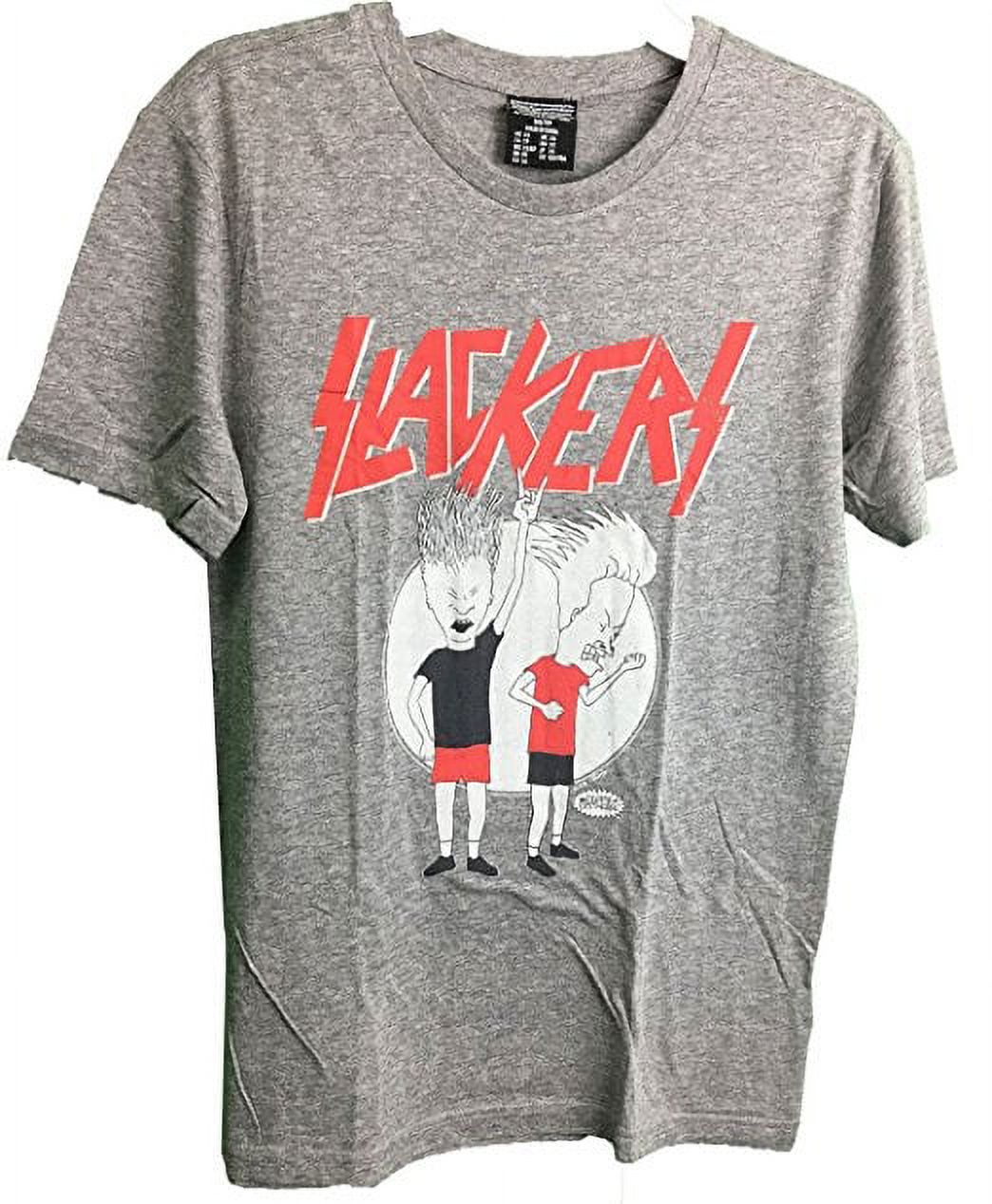 Beavis and Butt-Head Slackers Rockin to Air Guitar Adult T-Shirt (Small ...