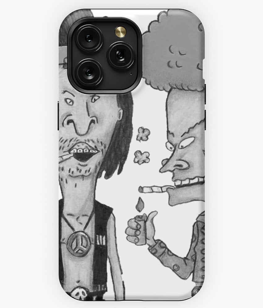 Beavis and Butthead Hippie Style 90s Cartoon A12026 Phone Case for ...
