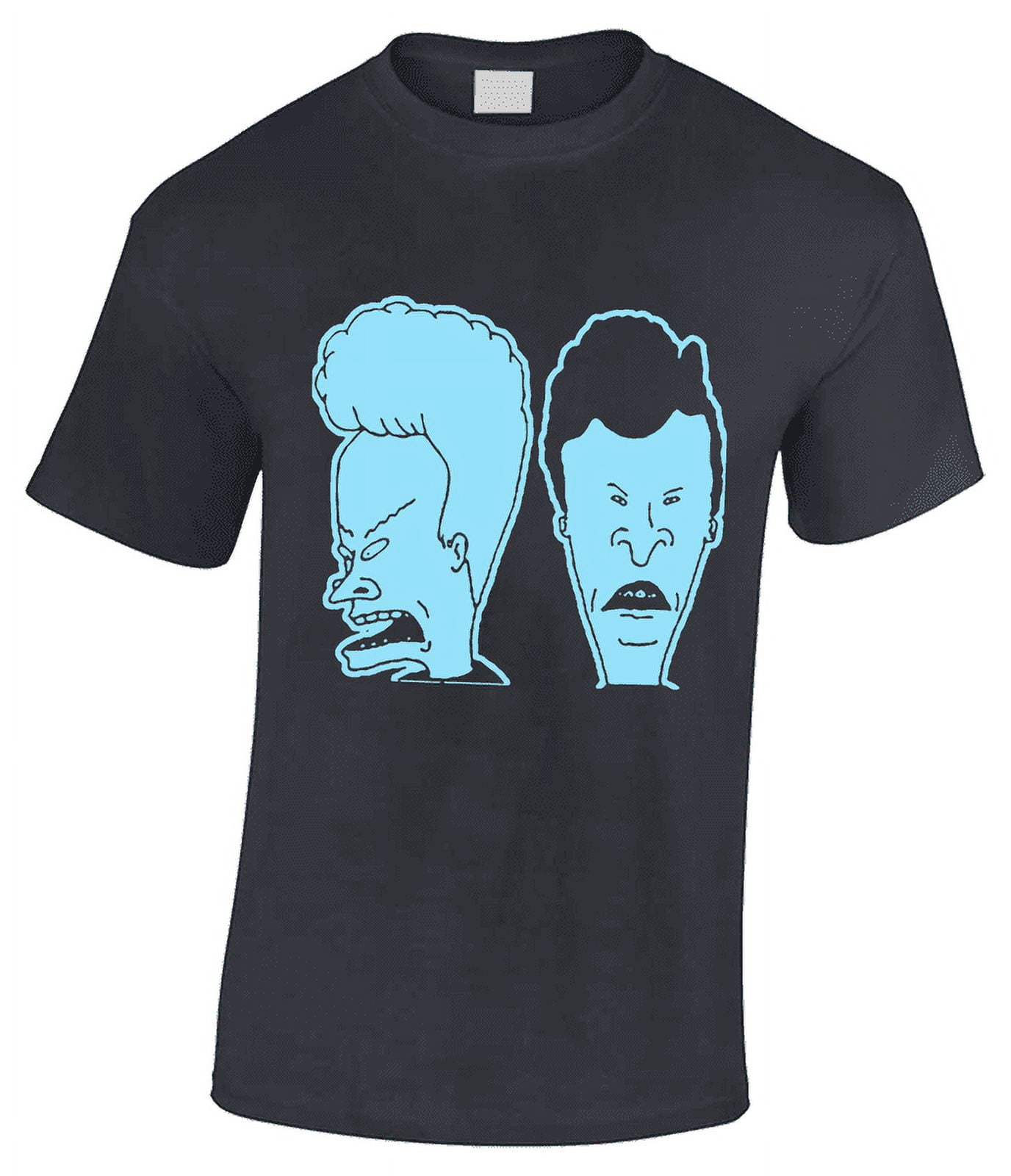 Beavis and Butthead MTV Cartoon Retro 90S T-shirt, Zwart, XXL - Walmart.com