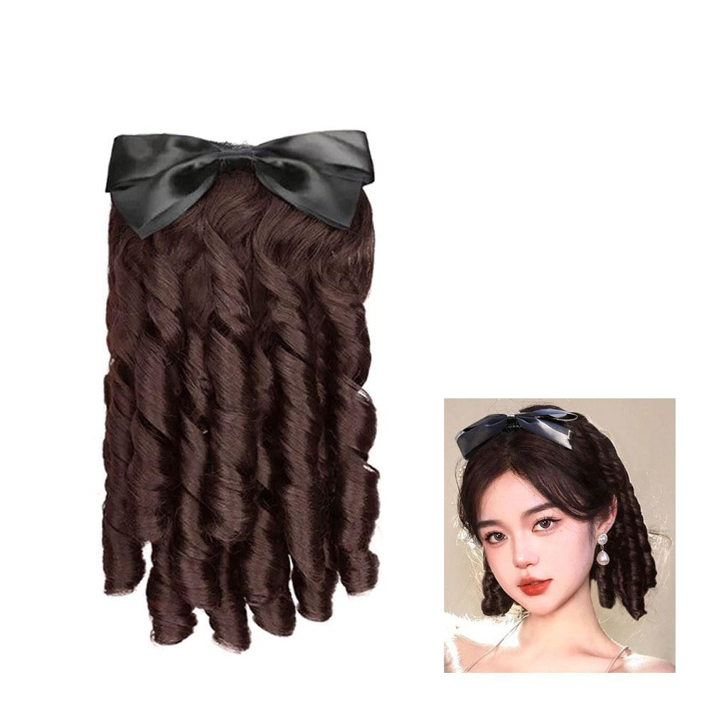 Beavorty Hair Comb Curly Ponytail Victorian Wig Women B6 Human Wigs ...