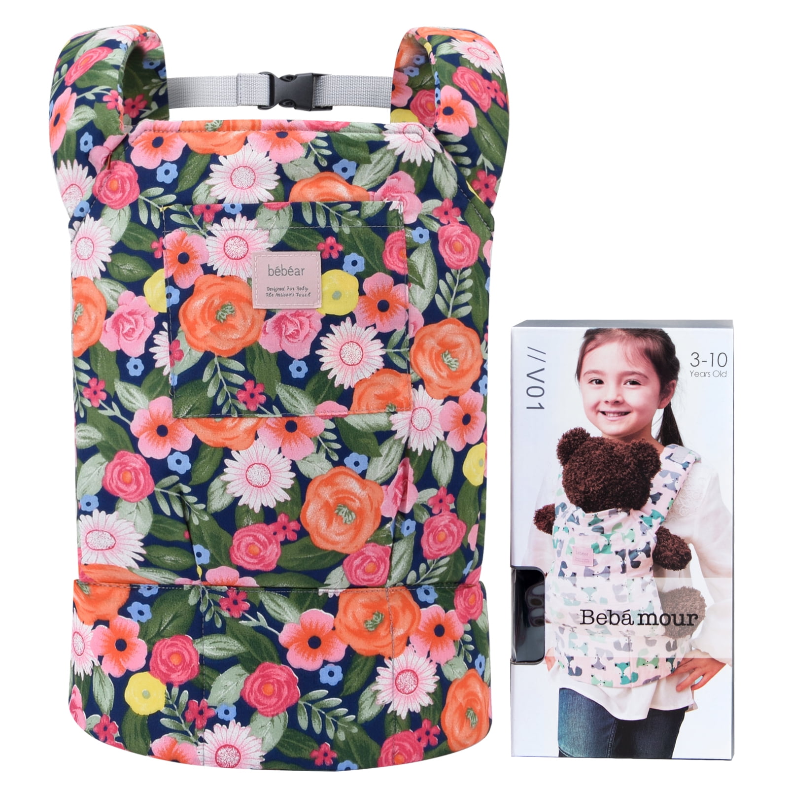 Bebamour Reborn Baby Doll Carrier, Cotton Doll Carrier Toy, Adjustable ...